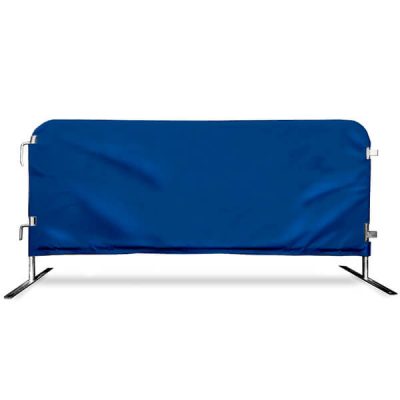 Blue Barricade Jacket | Crowd Control Barricade Cover | Wholesale
