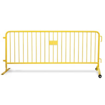 Yellow Steel Barricade | Crowd Control Barricades | Wholesale Pricing