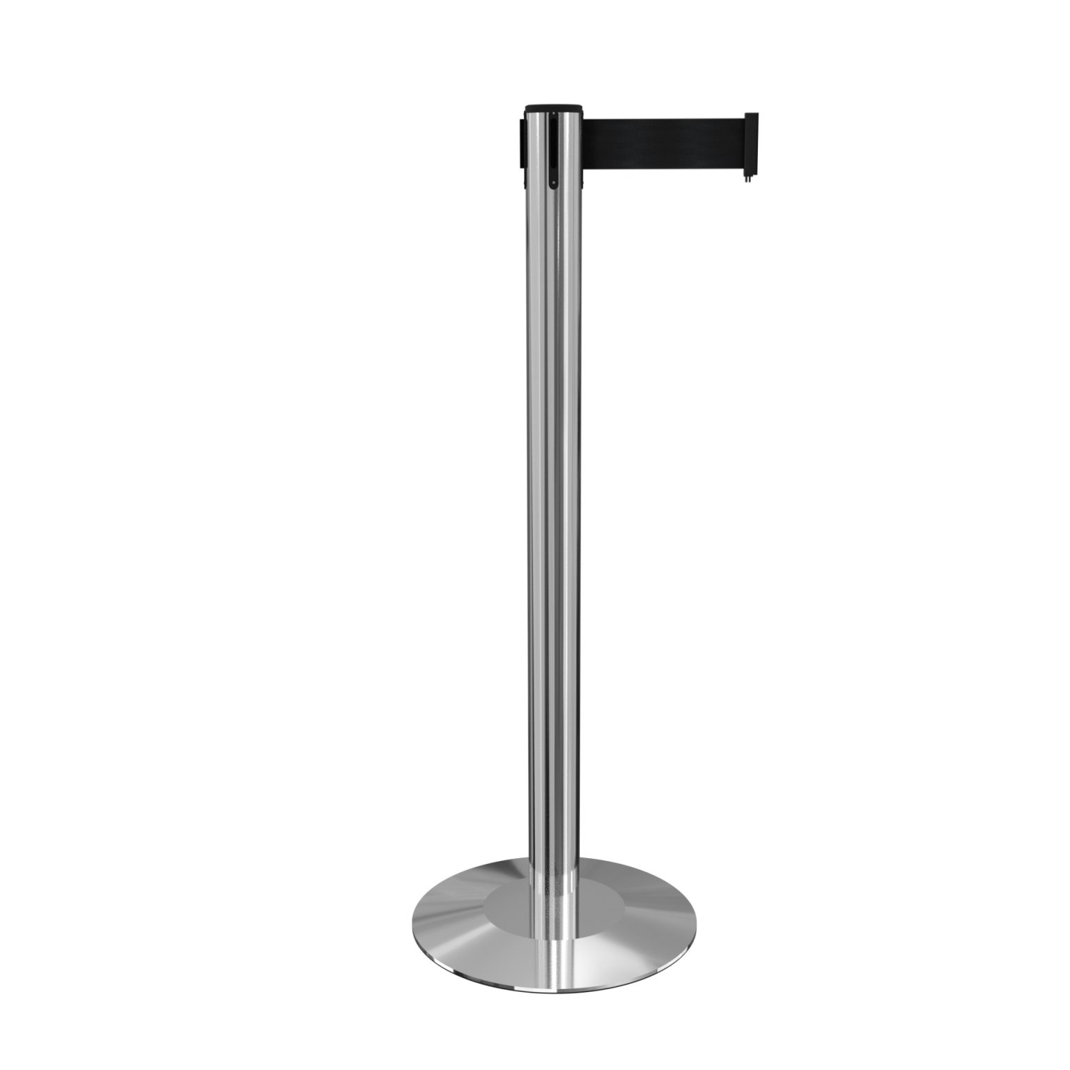 QueuePro Low Profile Post | Polished Chrome Stanchion
