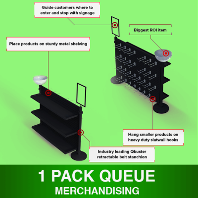 Merchandising Products For Queues | Crowd Control Company