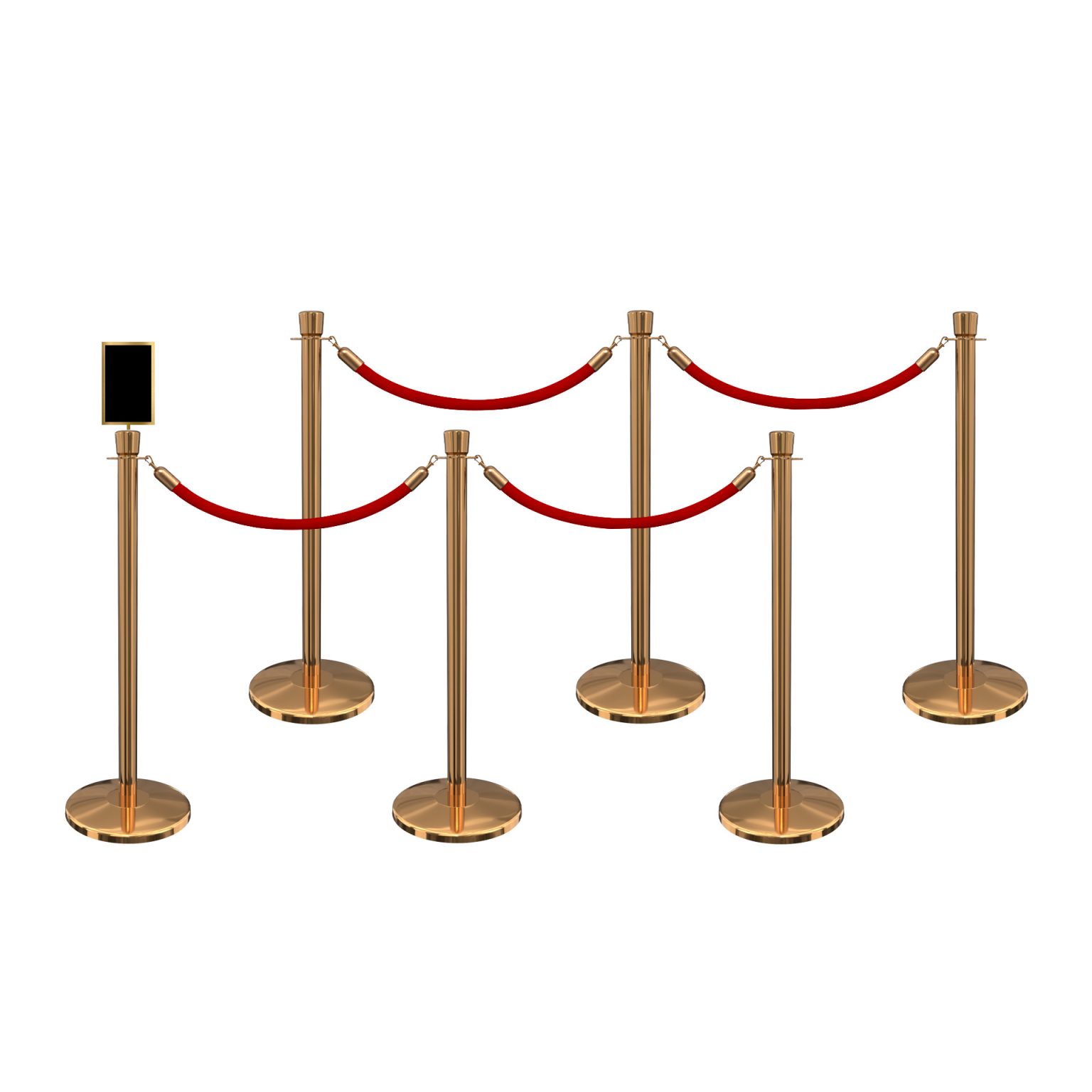 Rope Barriers | Post & Rope Barrier | Crowd Control Company