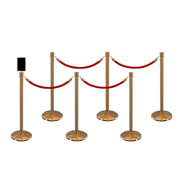 Rope Barriers | Post & Rope Barrier | Crowd Control Company