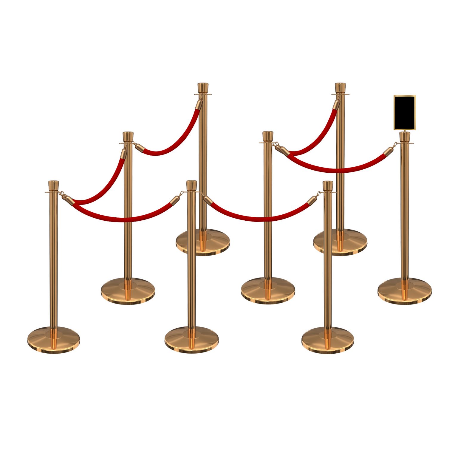 Rope Barriers | Post & Rope Barrier | Crowd Control Company