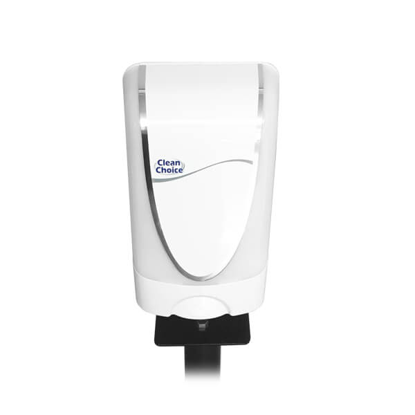 Hand Sanitizer Dispenser Mounted - Stanchion Top - Sanitizer Dispenser