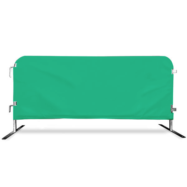 Inland Light Green Barricade Jacket | Crowd Control Barricade Cover