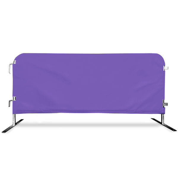 Inland Purple Barricade Jacket | Crowd Control Barricade Cover