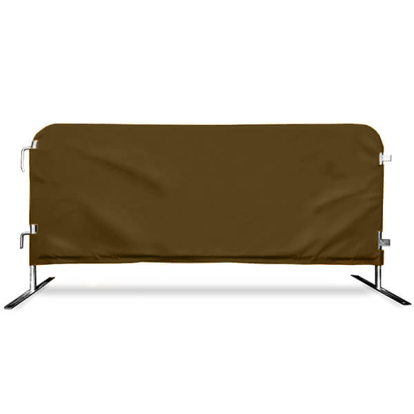 Dark Brown Barricade Jacket | Crowd Control Barricade Cover