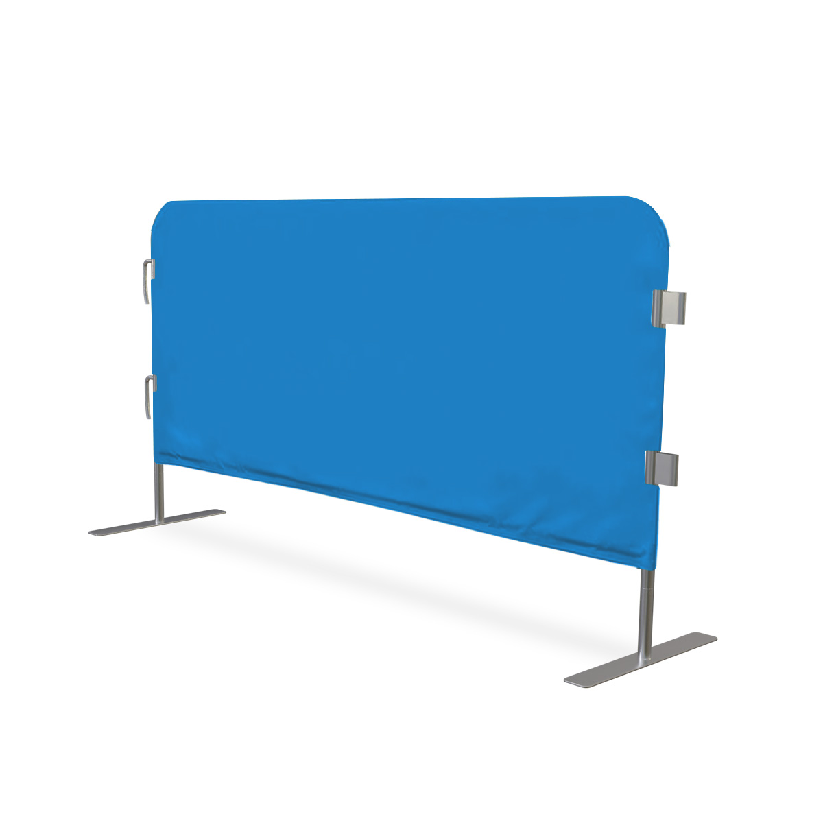 Light Blue Barricade Jacket | Crowd Control Barricade Cover | Wholesale