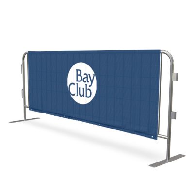 Steel Barricade Covers | Crowd Control Barricade Jackets