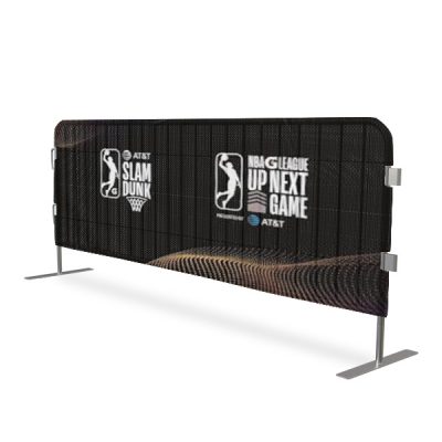 Steel Barricade Covers | Crowd Control Barricade Jackets