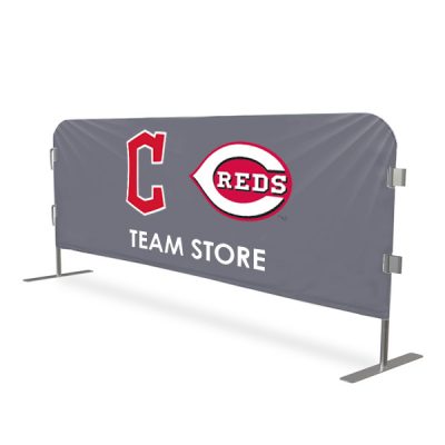 Steel Barricade Covers | Crowd Control Barricade Jackets
