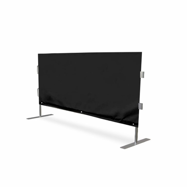 Steel Barricade Covers | Crowd Control Barricade Jackets