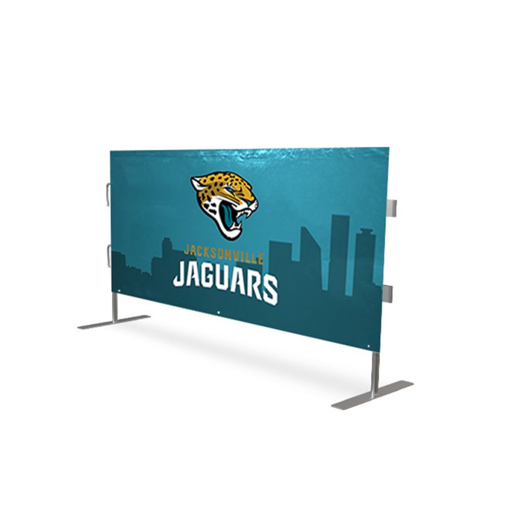 Steel Barricade Covers | Crowd Control Barricade Jackets