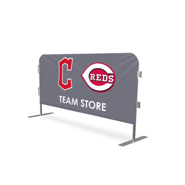 Steel Barricade Covers | Crowd Control Barricade Jackets