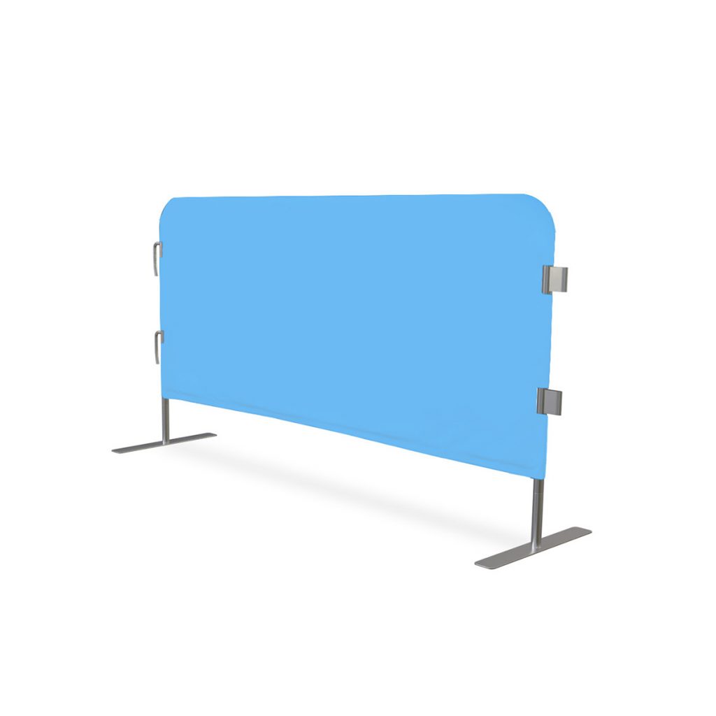 Steel Barricade Covers | Crowd Control Barricade Jackets
