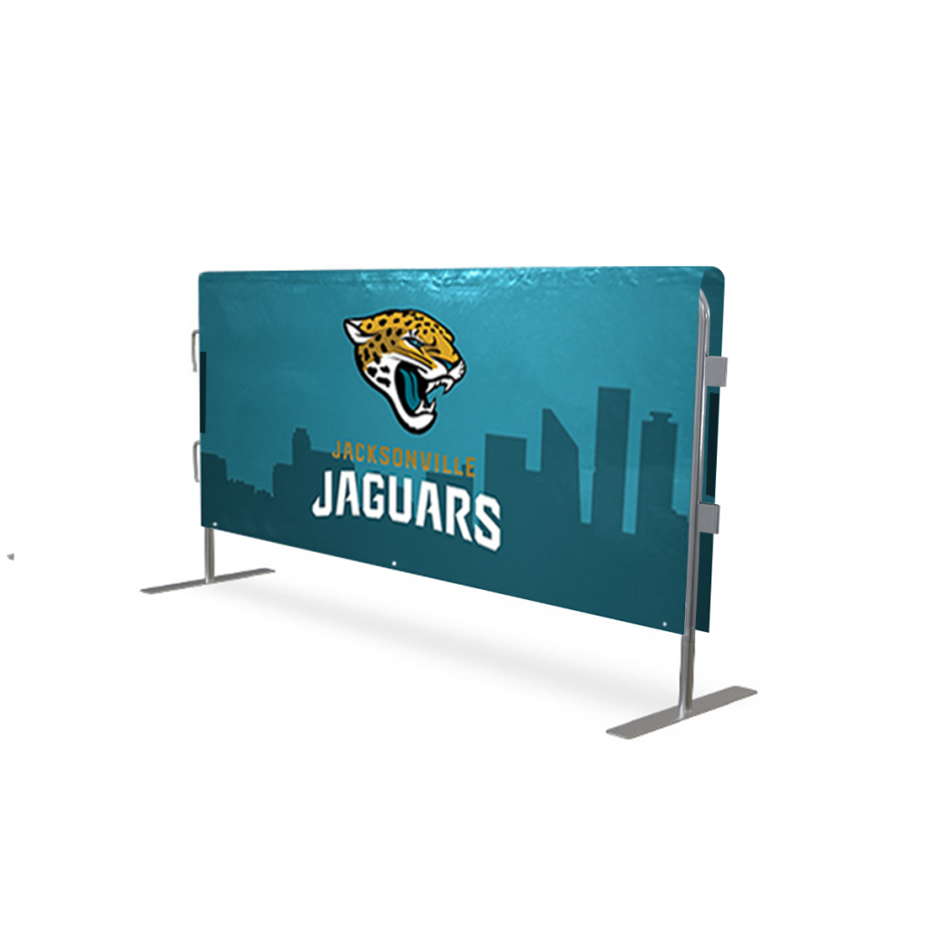 Steel Barricade Covers | Crowd Control Barricade Jackets