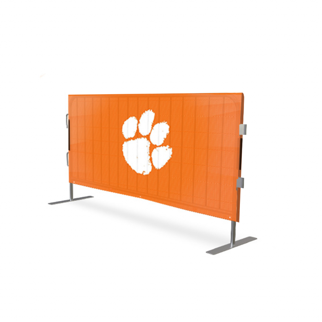 Steel Barricade Covers | Crowd Control Barricade Jackets